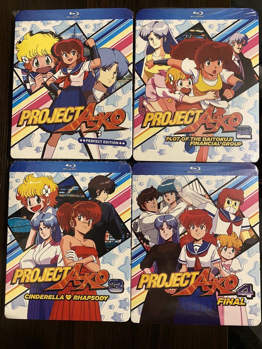 usangoro on Twitter: "#懐かしいOVA言ってTLをアニメVにしようぜ 80年代はちゃめちゃSF学園アニメ #プロジェクトA子 シリーズ全4作 クリィミーな先生もでるよ🐰 ...