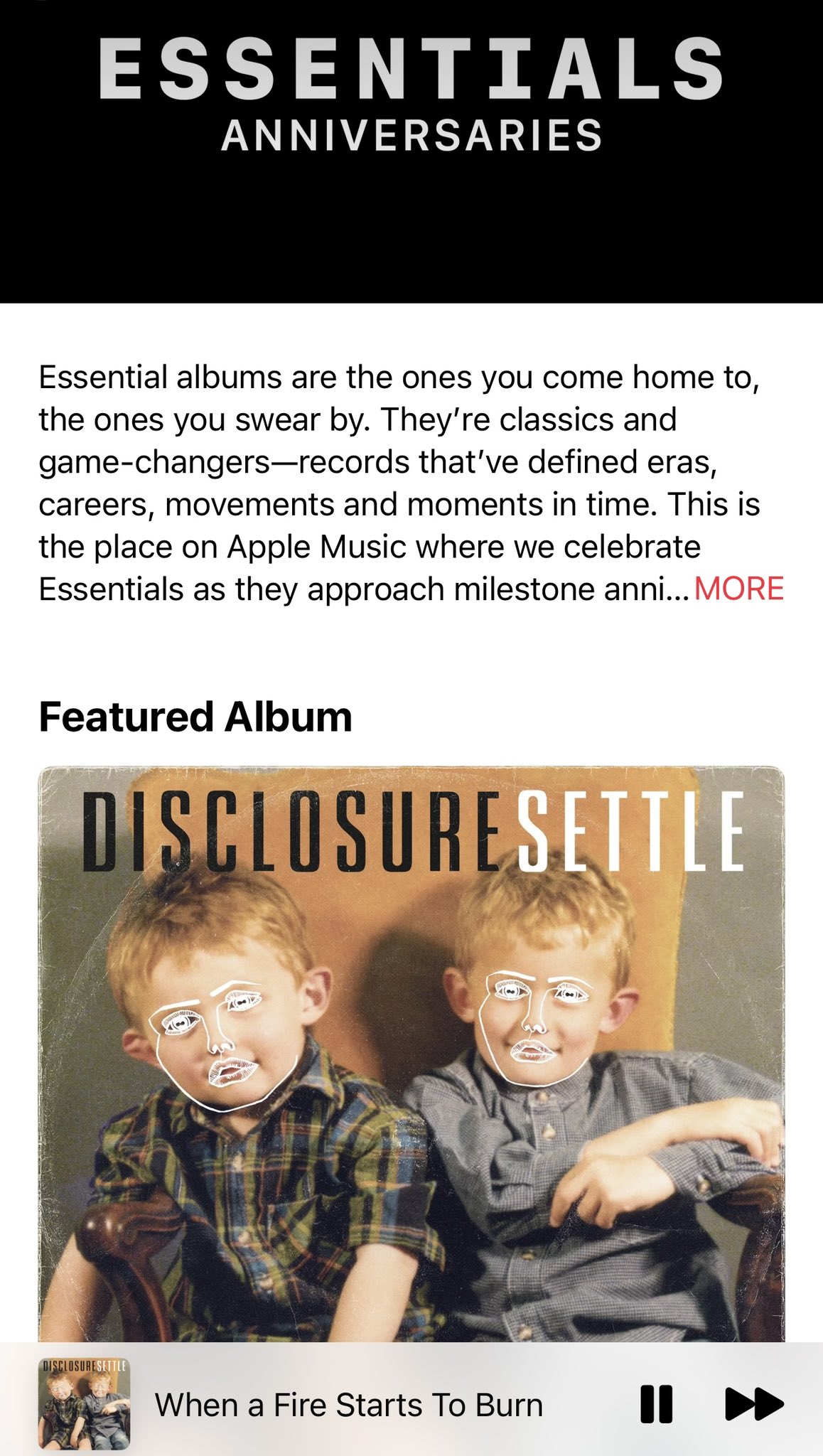 Disclosure Settle Album Cover