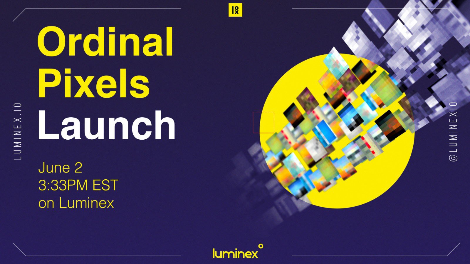 Luminex on Twitter: "🟨 #Luminex is excited to announce the launch of @OrdinalPixels, a unique ...