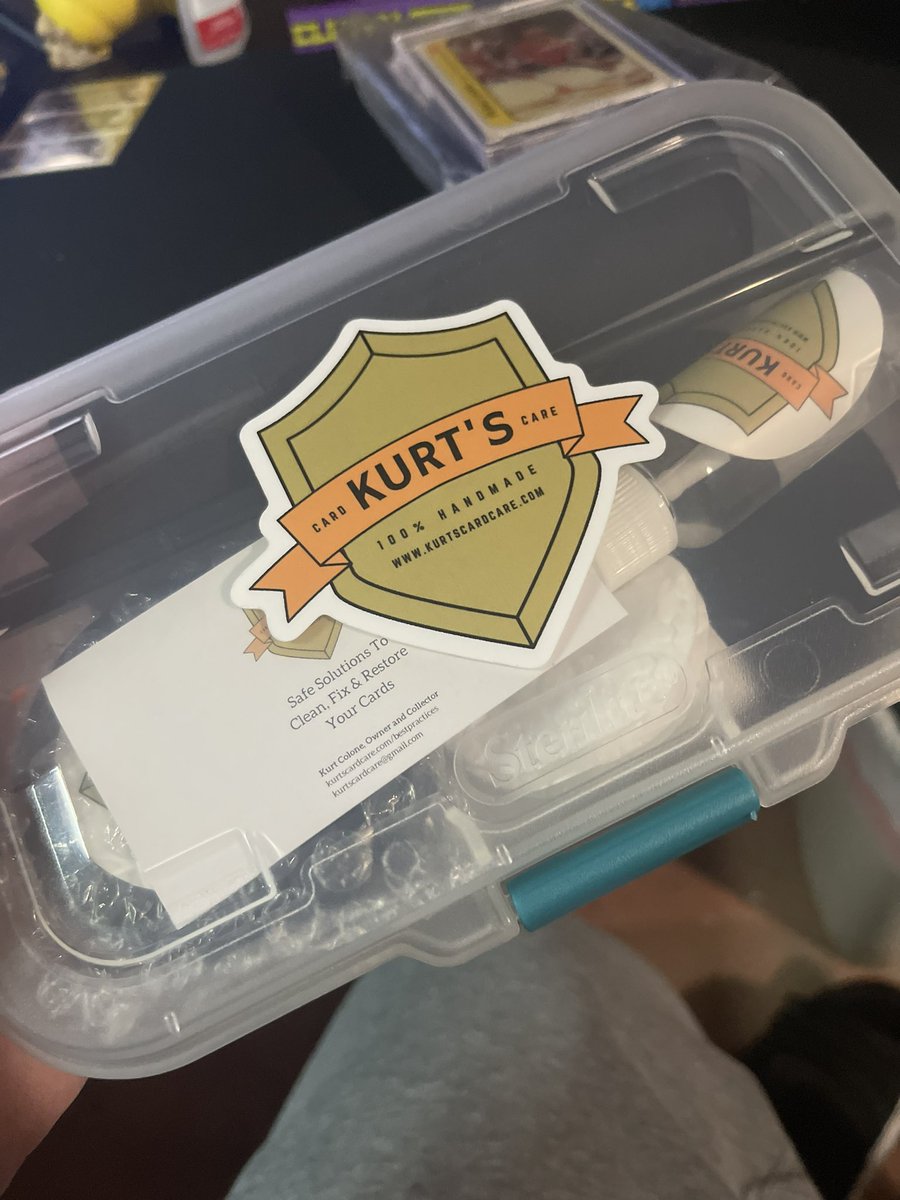 CLUTCH RIPZ on Twitter: "Anyone ever use Kurt's Card Care cleaning kit ? 🧼🫧"