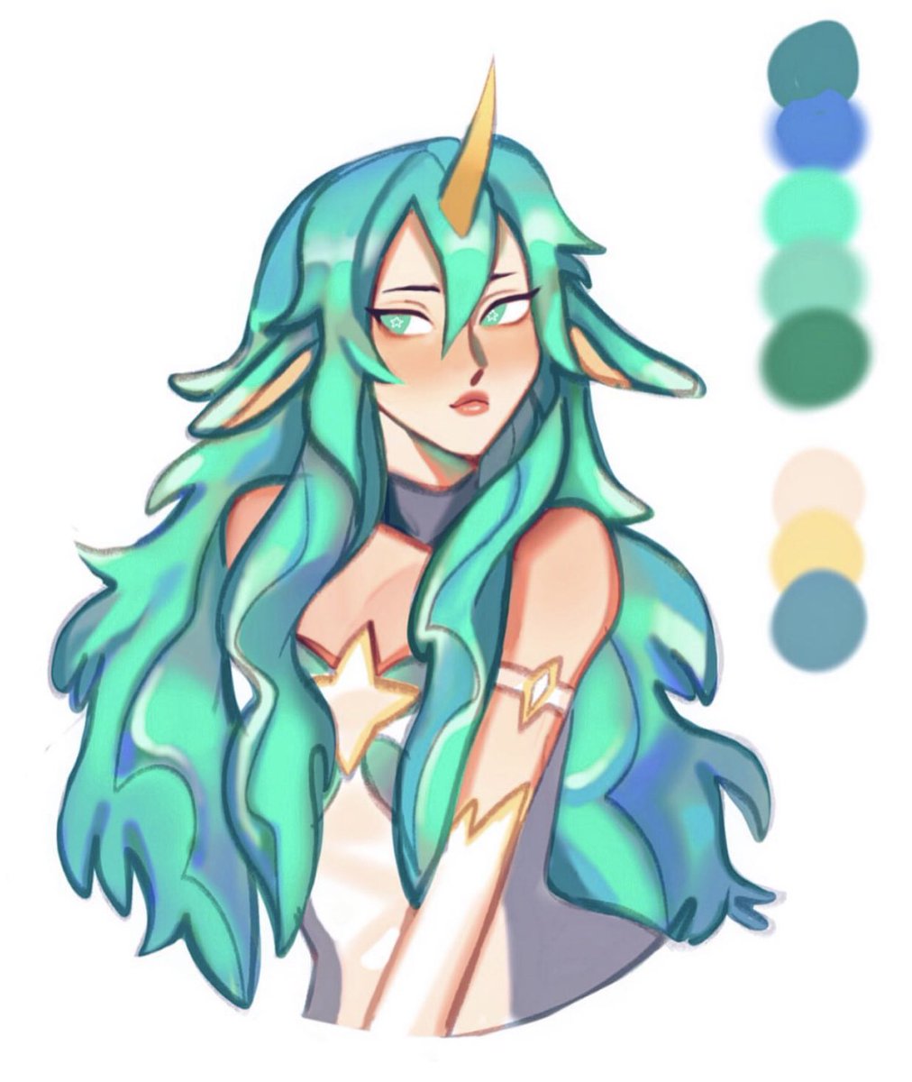 「Soraka from last year or so」|rix @ commissions openのイラスト