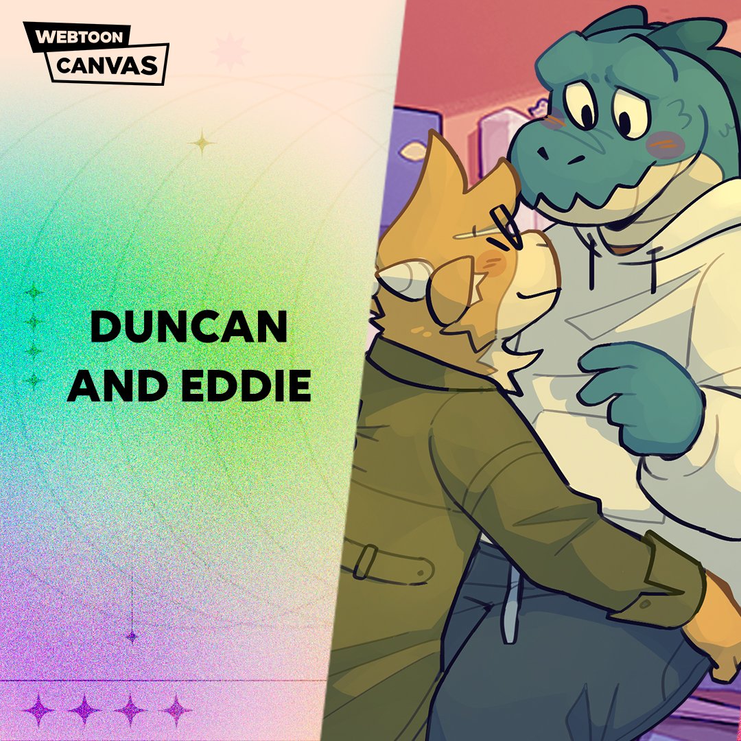 WEBTOON CANVAS on Twitter: " #DuncanAndEddie | @doginacafe #Nevermore | @rednflynn # ...