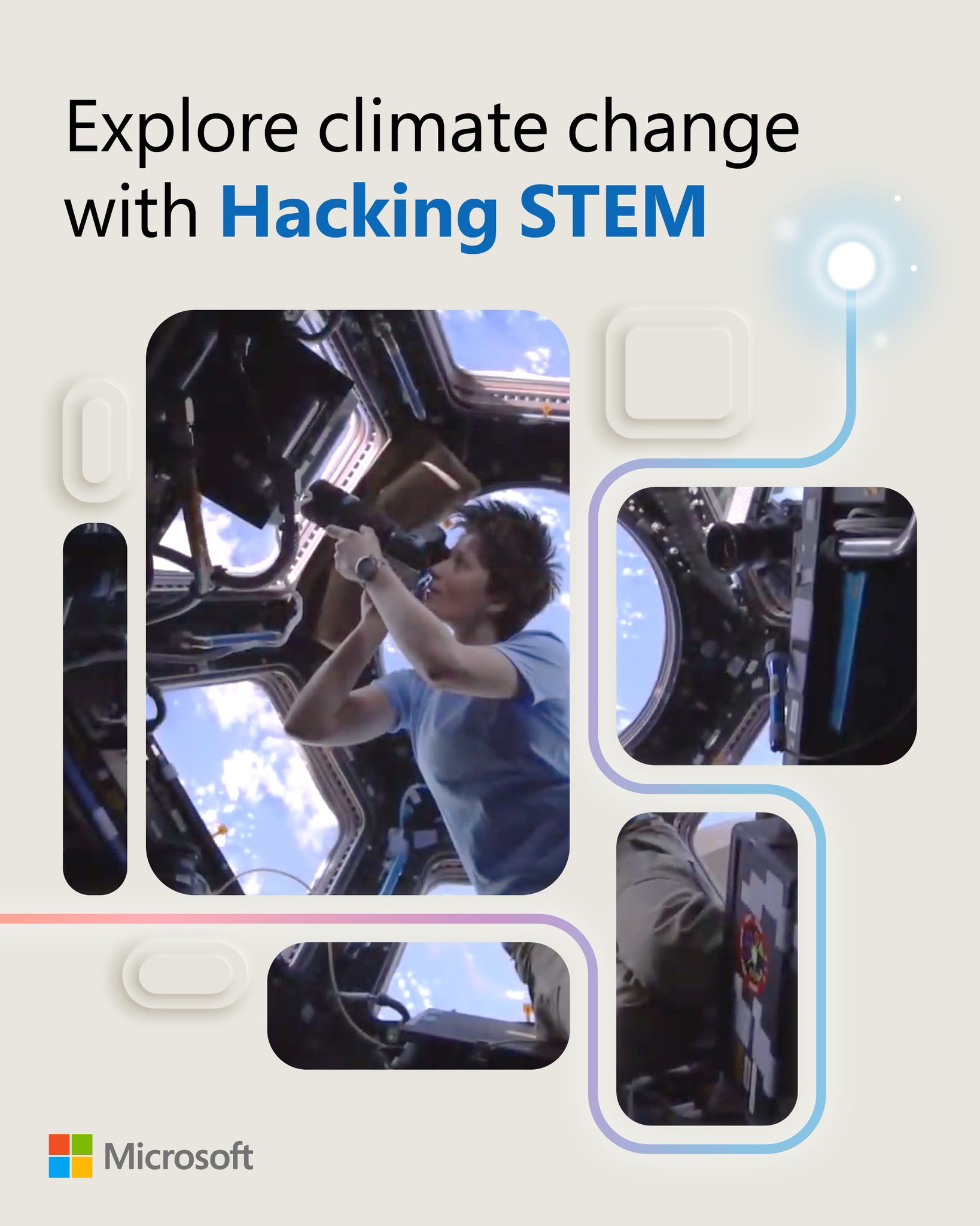 Microsoft Education MENA on Twitter: "Did you know? Astronauts use photos taken from space to ...