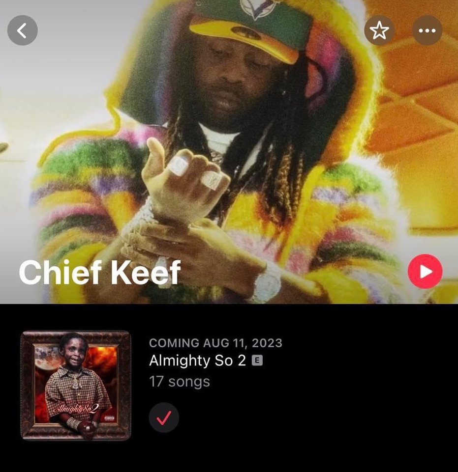 Chief Keef Almighty So Album