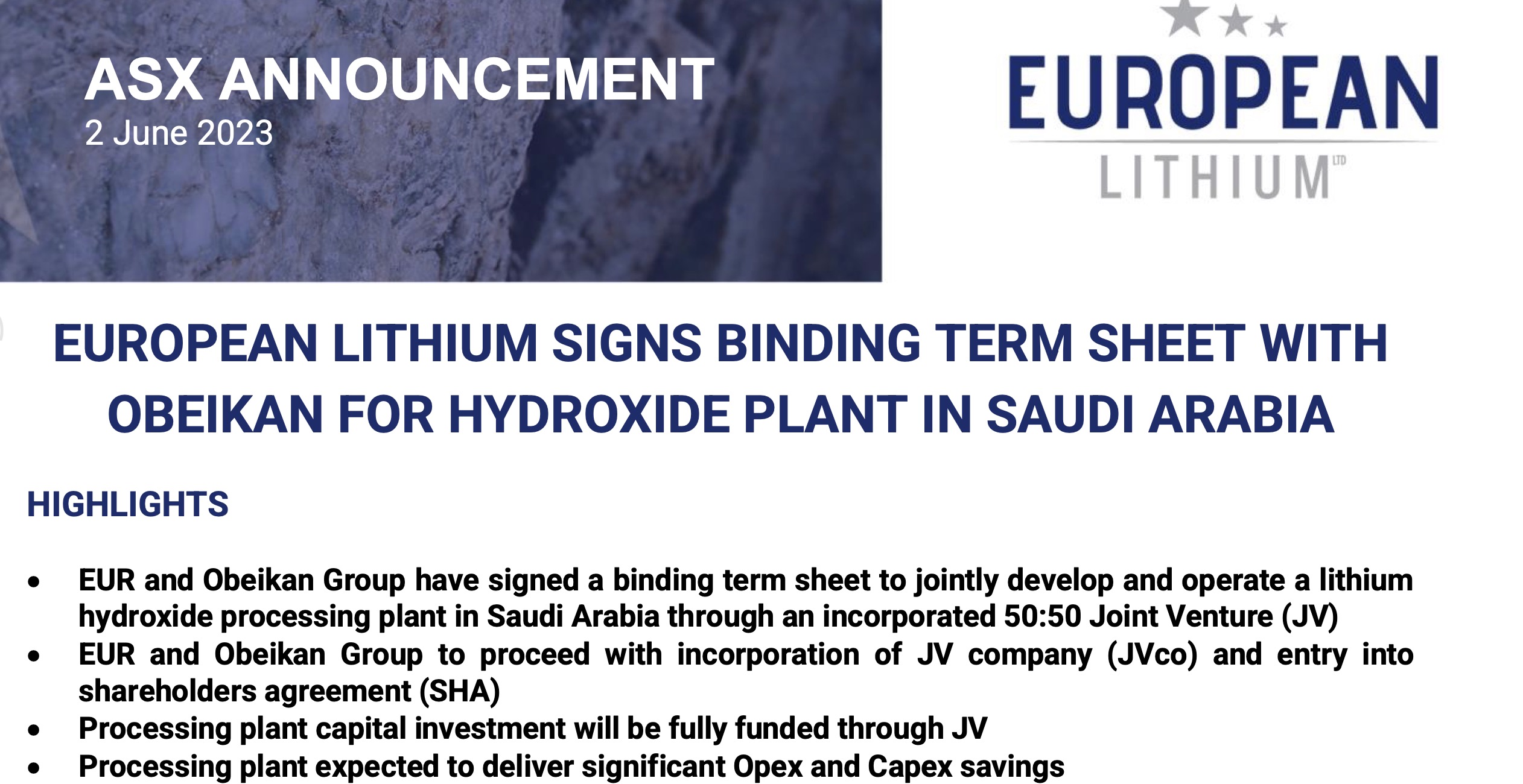 European Lithium (@EuropeanLithium) / Twitter European Lithium (@EuropeanLithium) / Twitter