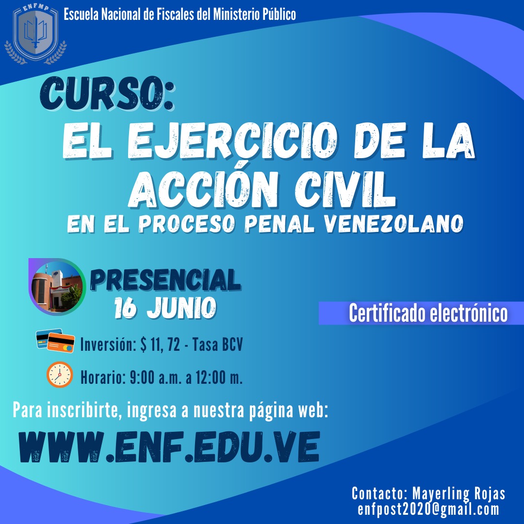 Escuela Fiscales MP on Twitter: "Actividades presenciales para el mes de junio 2023 ...