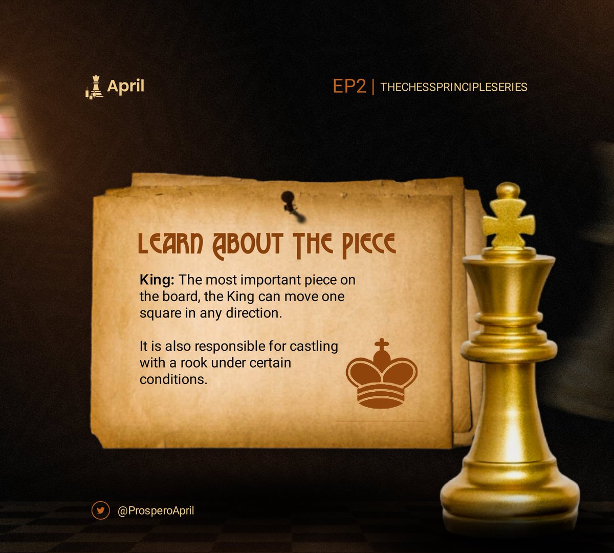 THE CHESS PRINCIPLES EP2. "Learn About The Pieces" Chess is a strategic ...