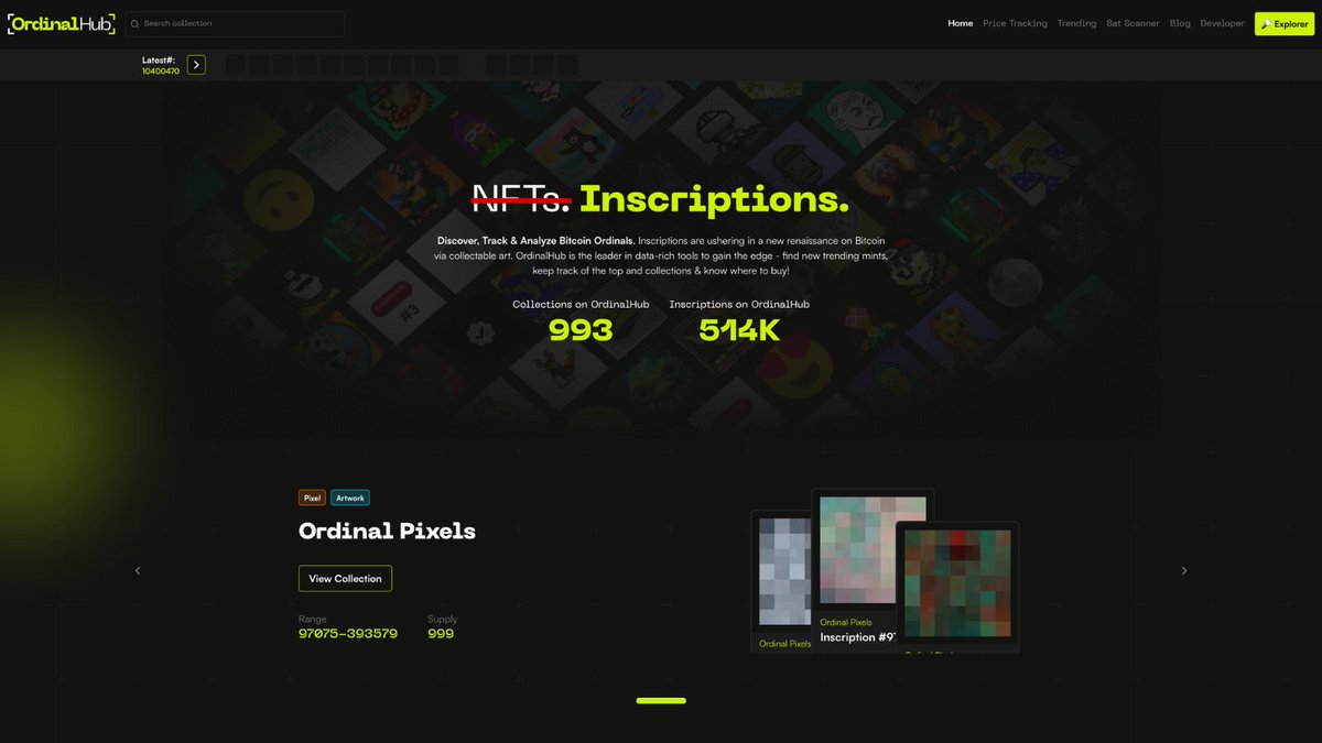 OrdinalHub on Twitter: "Definitely something."