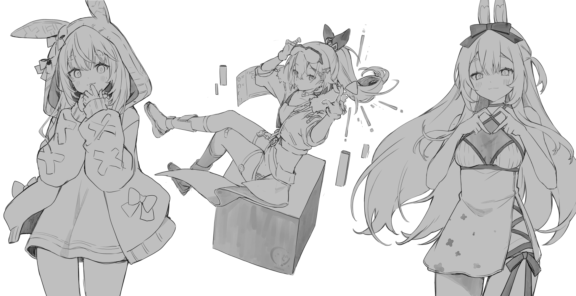 yenko イェン | VYUGEN on Twitter: "sketches from today~ https://t.co/TlsdS5U7at" / Twitter