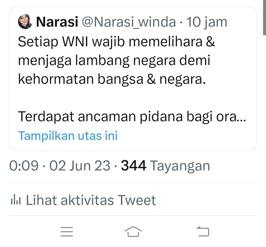 KangBlandong on Twitter: "Kenapa tuitannya dihapus @Narasi_winda ? Nampol muka sendiri ya?🤭"