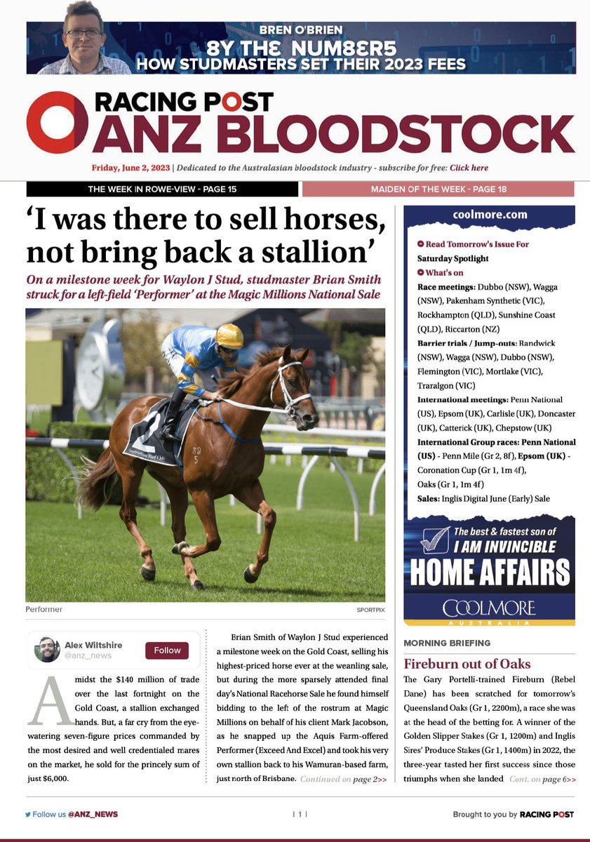 ANZ Bloodstock on Twitter: ANZ Bloodstock on Twitter: