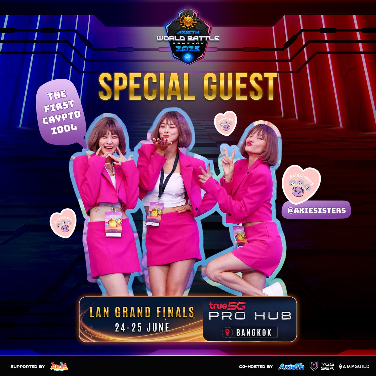 AxieSisters.eth on Twitter: "RT @w3ggth: Hey Lunacians! We're thrilled to announce special ...