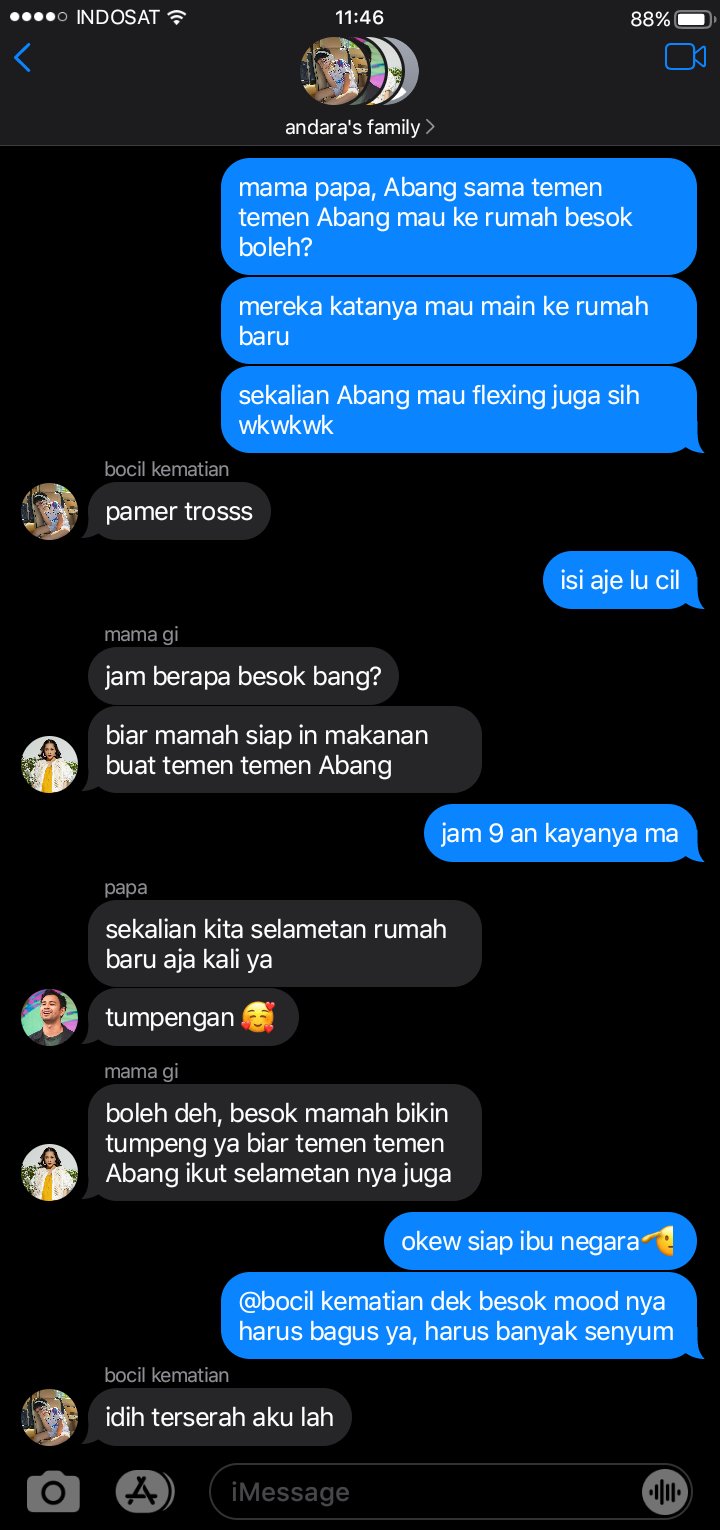 io on Twitter: "temen Abang dojaejung (doyoung, jaehyun, jungwoo) ft andara's family few tweets ...