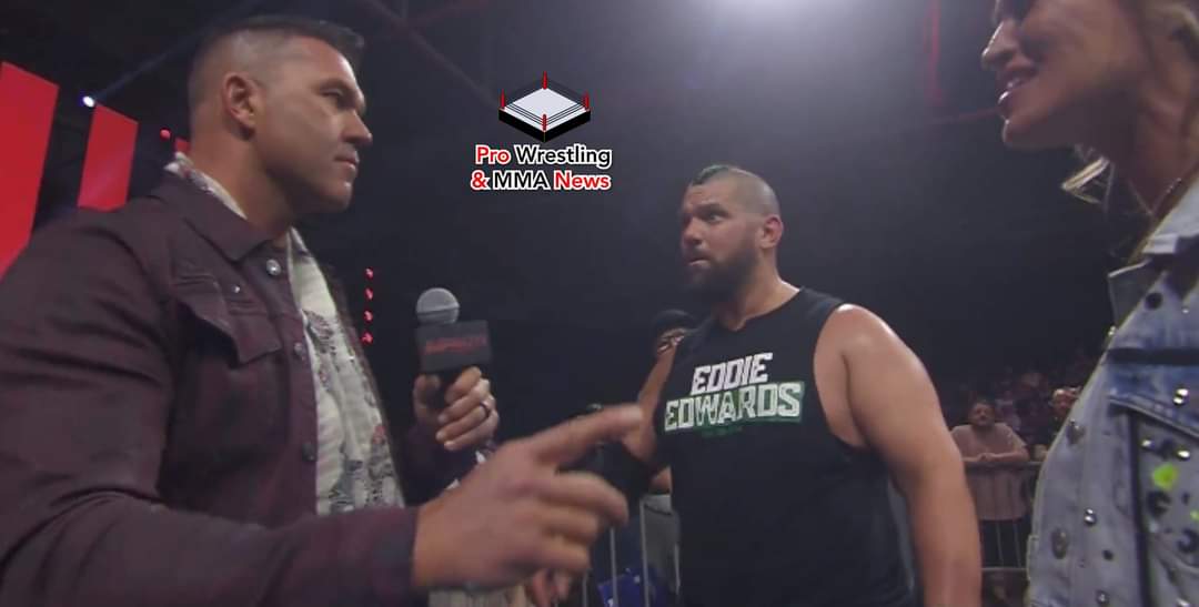 Pro Wrestling & MMA News on Twitter: "Eddie defeated Yuya. After the match, Eddie went to shake ...