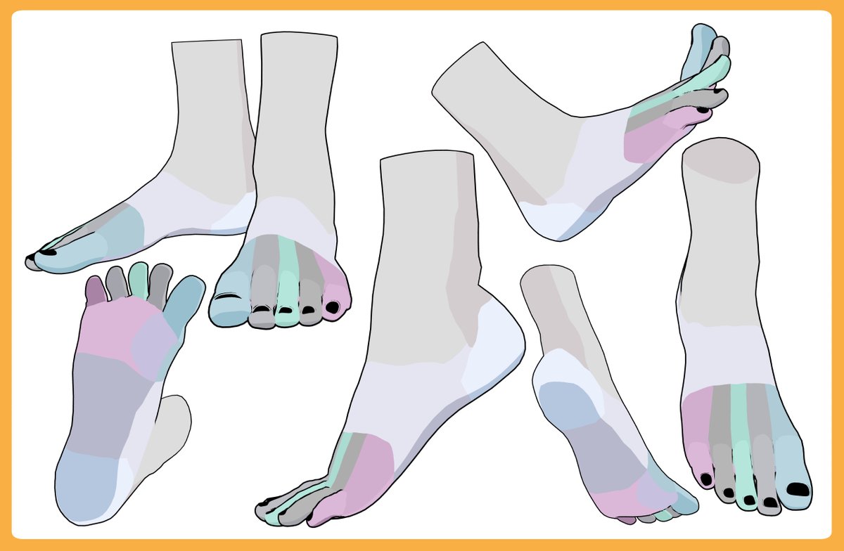 torikoya on Twitter: "3Dフットモデルを公開しました！ ↓CLIP STUDIO https://assets.clip-studio.com/ja-jp/detail ...