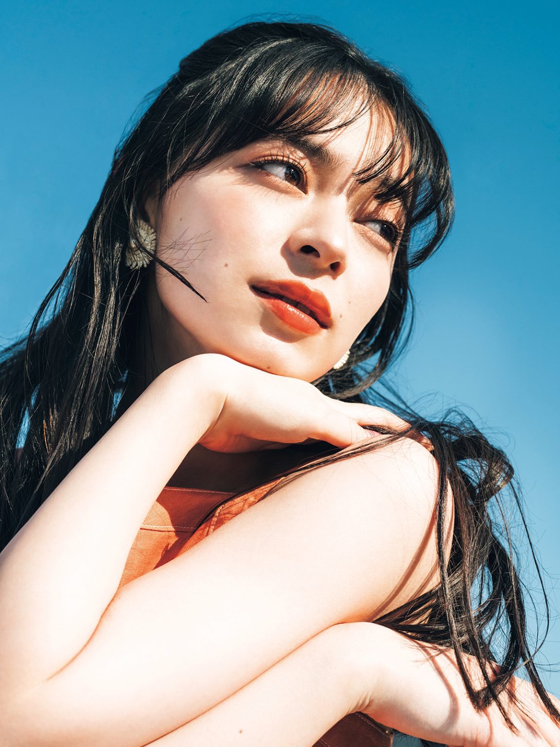 美的 on Twitter: "かみこ× #令嬢メイク = 無敵の夏🧡 Fujikoのオレンジリップで、しゃれ感のあるヘルシー令嬢顔に🍊 ︎ https://t.co/1jjsQewo28 ...