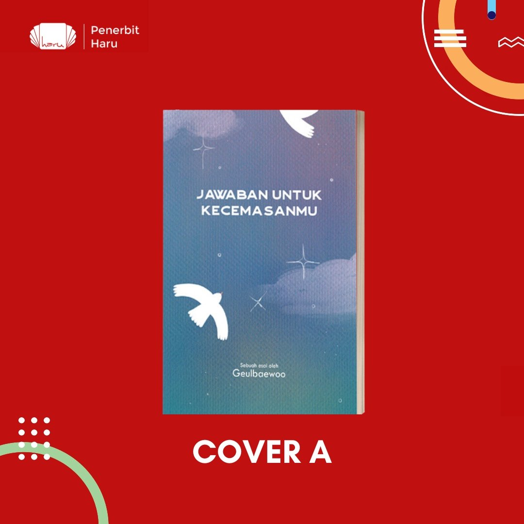 Penerbit Haru on Twitter: "Vibes cover buku ketiga ini beda sama buku pertama dan keduanya ...
