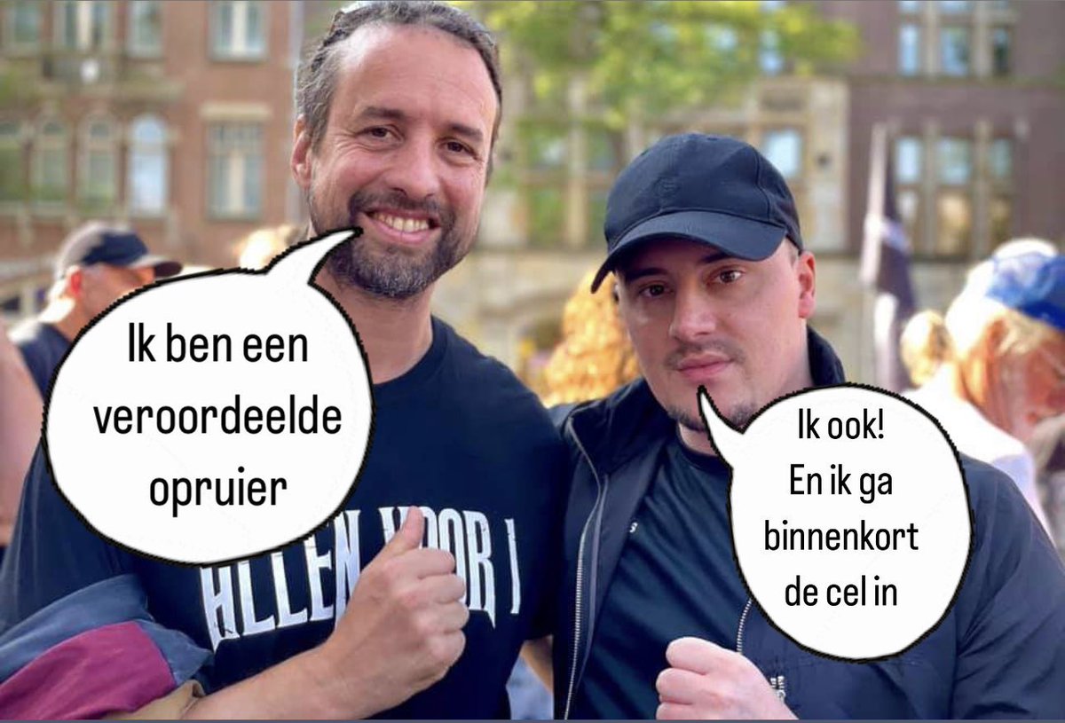 Mr Hans on Twitter: "Nou, dan kom ik je ook niet bezoeken wanneer je eindeyin de gevangenis zit ...