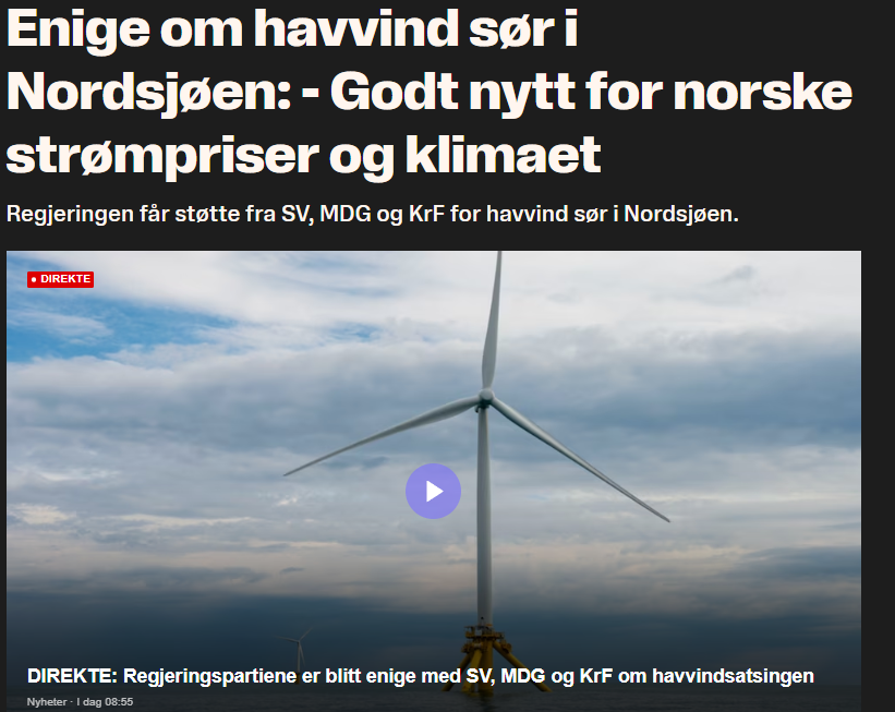𝐑𝐀𝐆𝐍𝐀𝐑 on Twitter: "E24 - "Norge redder klimaet" "Prosjektet kan komme til å koste inntil 23 ...