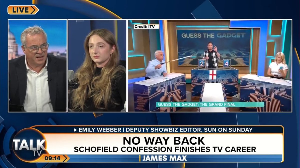 TalkTV on Twitter: "Phillip Schofield has said he’s ashamed of his affair with a younger ...