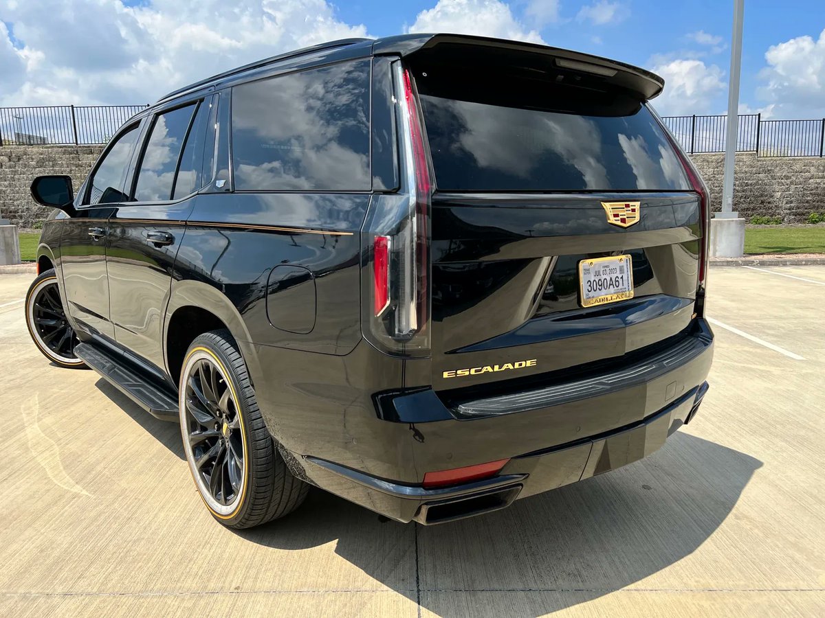 Gold Escalade