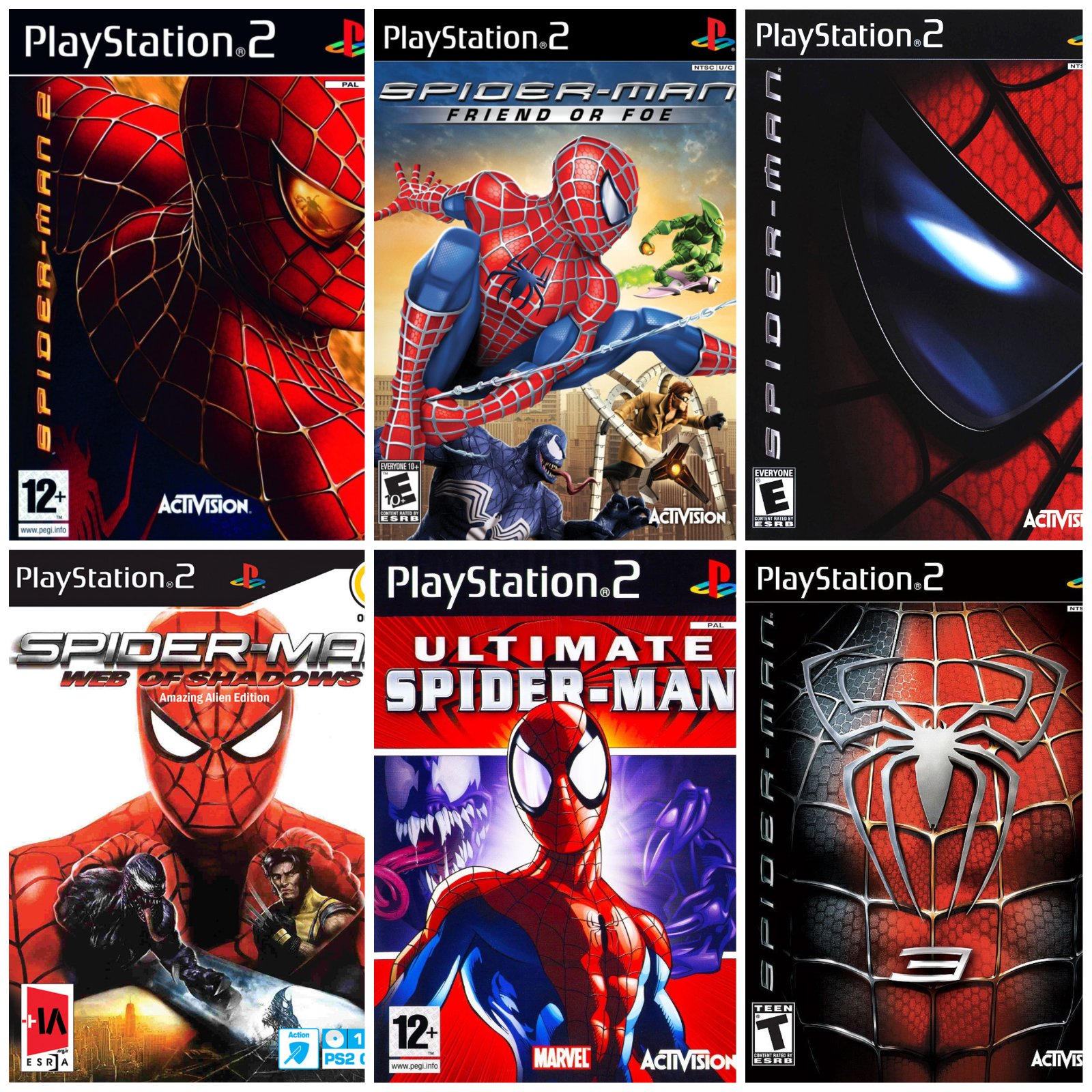 Spiderman 2 Ps2 Cover