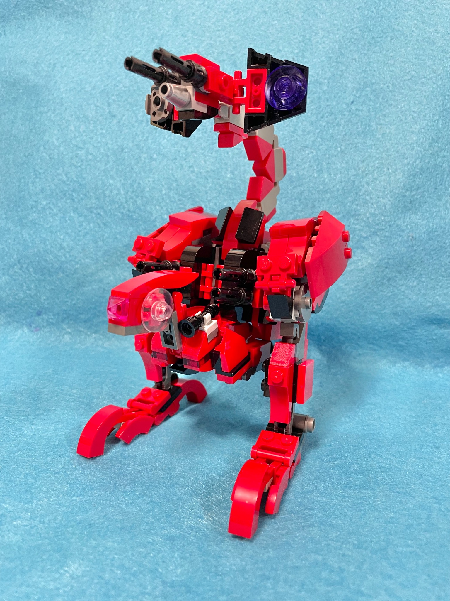 Lightelligence on Twitter: "体高を低くして変形、射撃形態！！恐竜からガラッとイメージ変わるのでシンプルながら好き！！ やっぱ大雨の日はレゴに限りますね ...