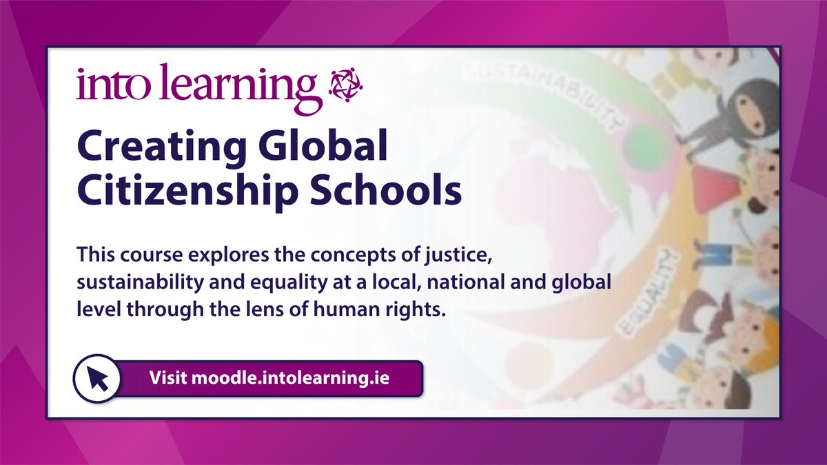 INTO (Irish National Teachers' Organisation) on Twitter: "This course supports the objectives of ...