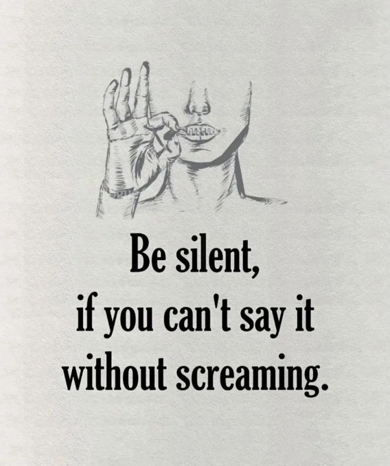 8 Situations Where You Should Stay Silent: 1. - Thread from Zafar Mirzo ...
