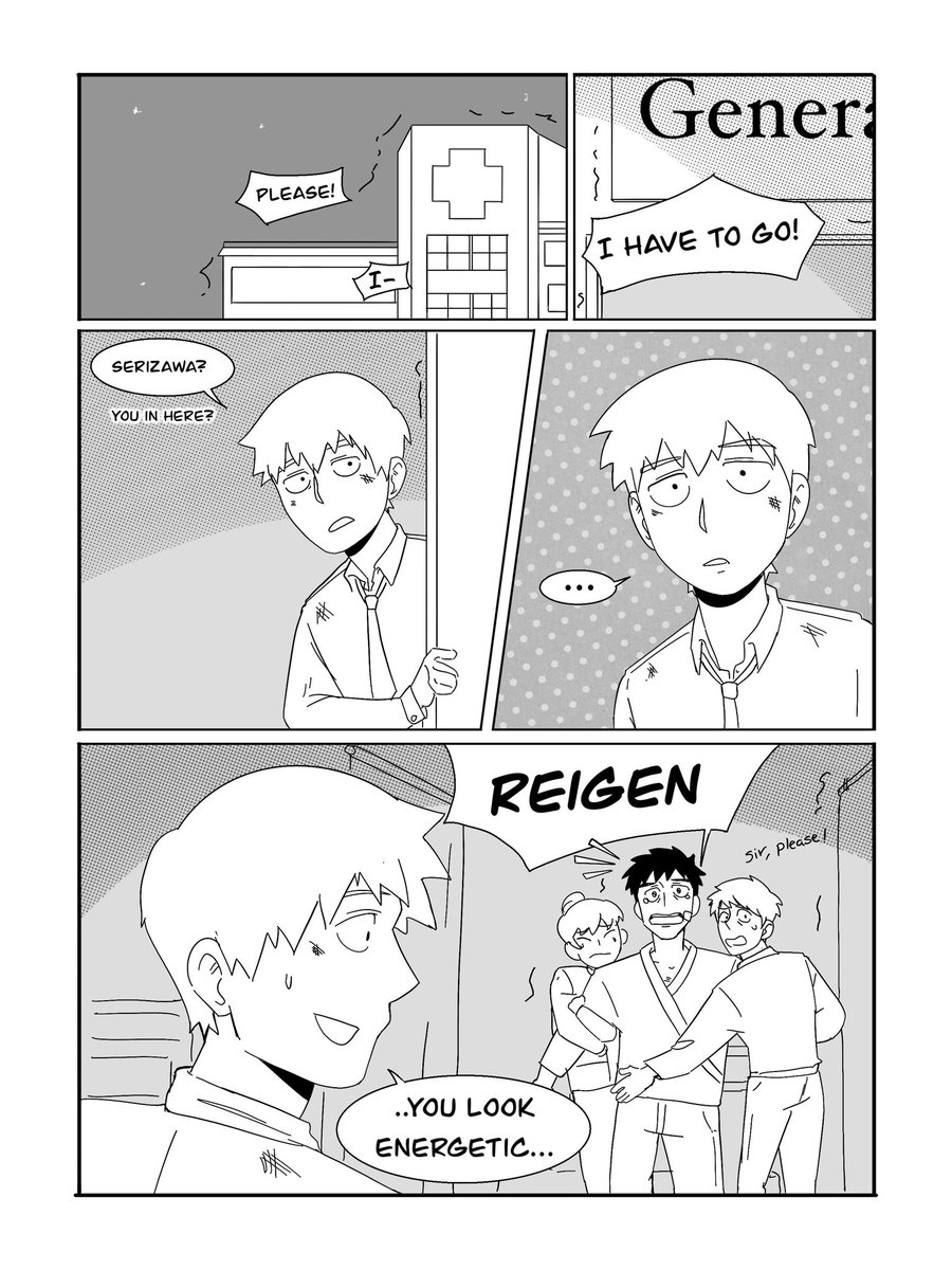 IDLE NOVA💫COMMS OPEN on Twitter: "Part 1 of Post Reigen manga comic! #mp100 #reigenarataka # ...