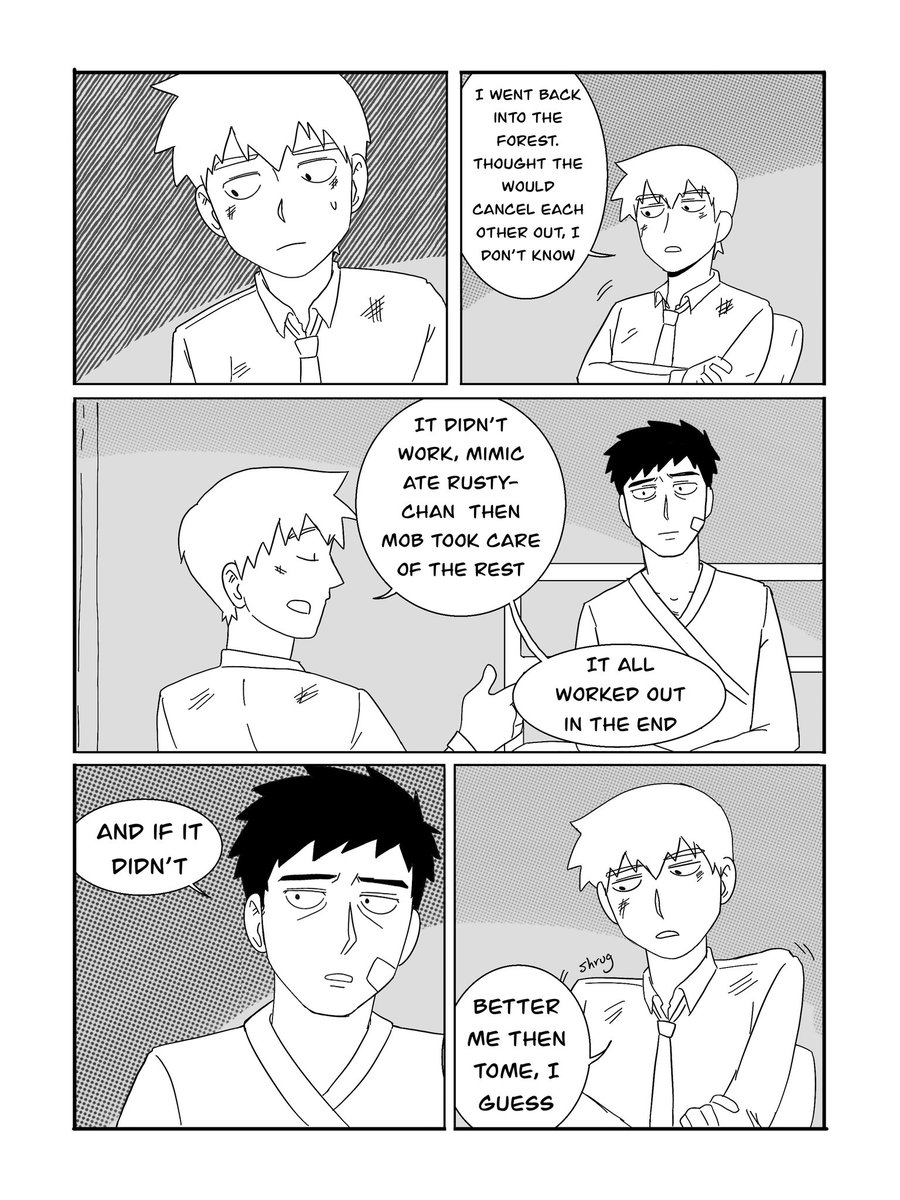 IDLE NOVA💫COMMS OPEN on Twitter: "Part 1 of Post Reigen manga comic! #mp100 #reigenarataka # ...