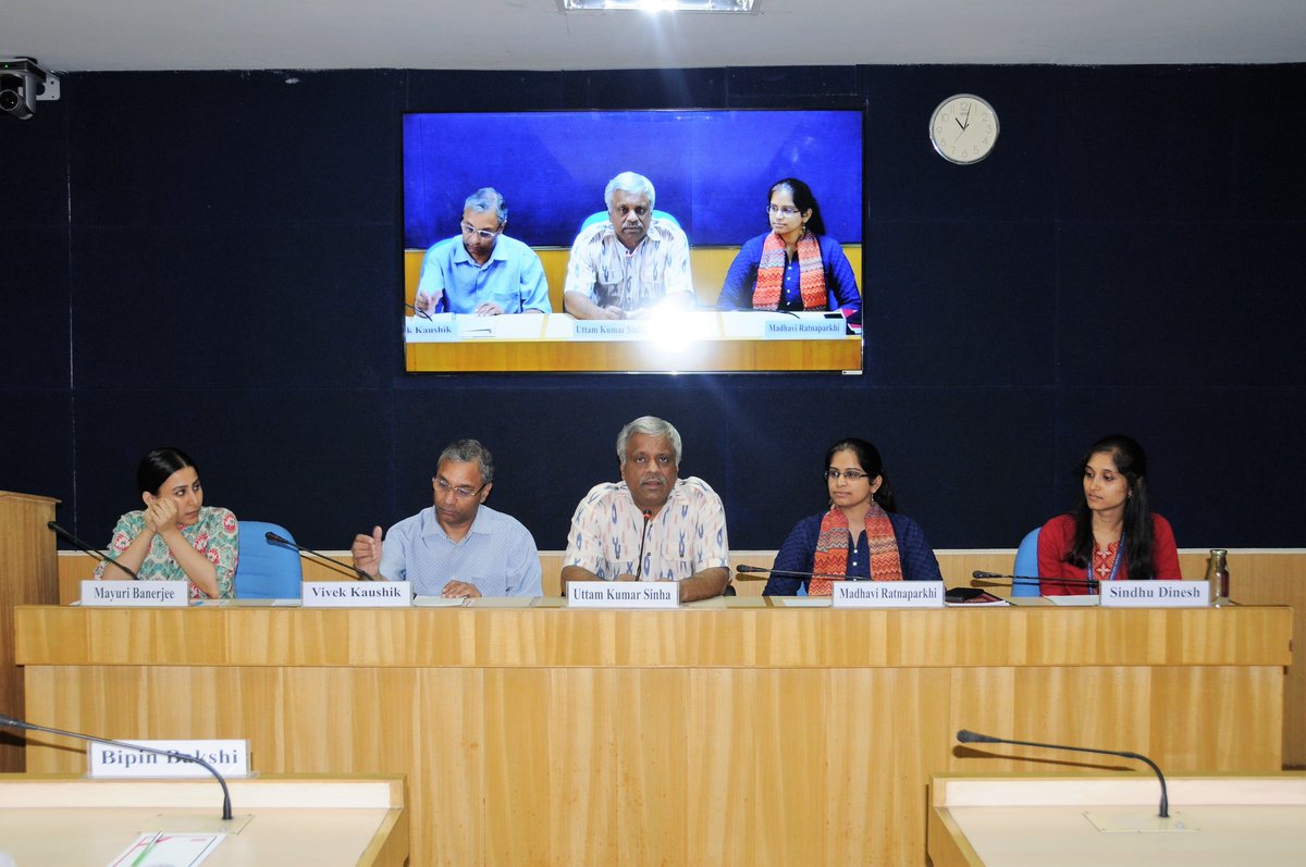 Manohar Parrikar IDSA, New Delhi on Twitter: "Dr Uttam K Sinha, Mr Vivek Kaushik, Ms Madhavi ...