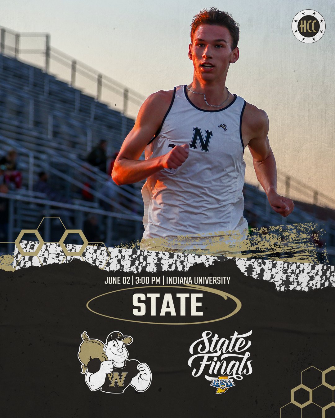 The Noblesville Millers on Twitter: "State Finals Meet Day! #NeverDaunted 📅: June 2 🏃: Miller ...