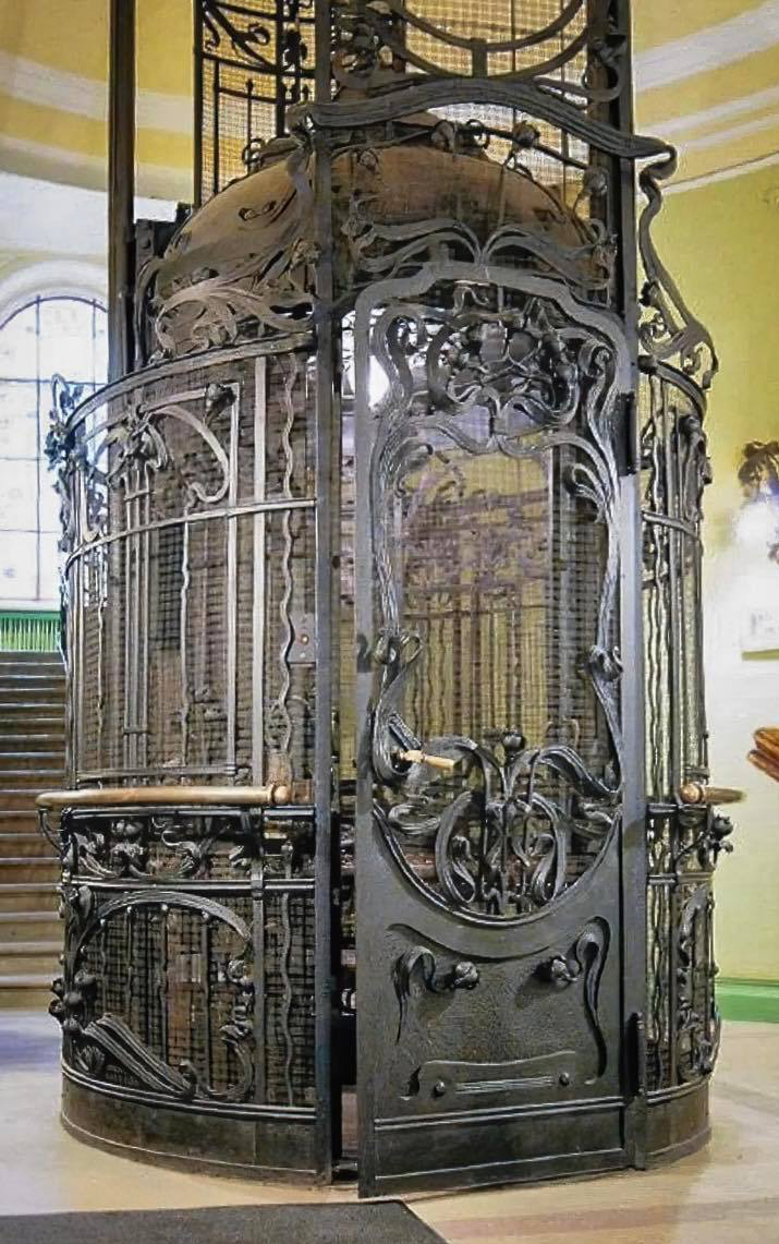 Meepsia Magpie on Twitter: "19th century steam powered elevator. It is in St. Petersburg, in ...
