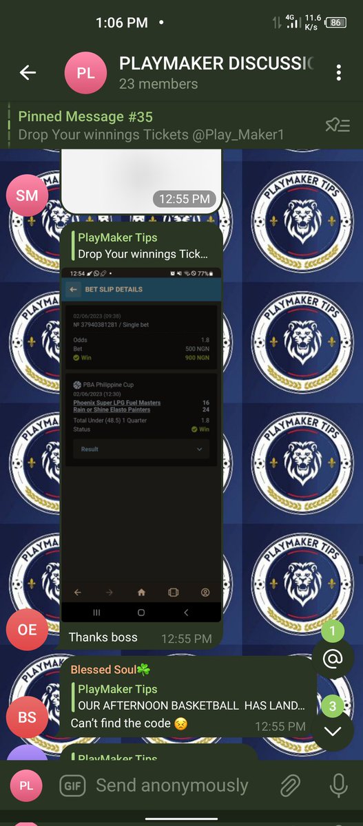 PlayMaker_Tips on Twitter: "ANOTHER winnings Tickets