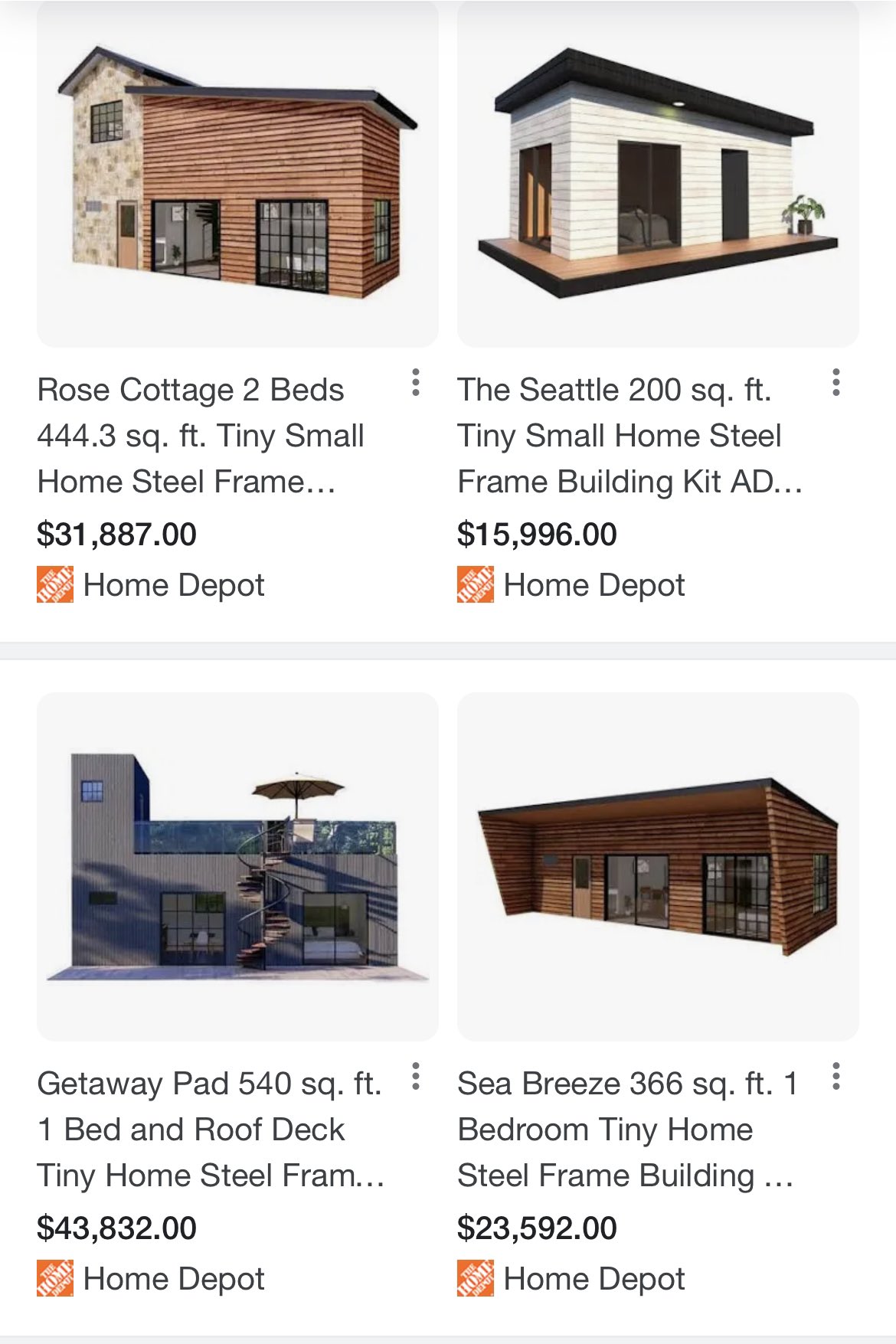 Wave ADU Bedroom 305 Tiny Home, Steel Frame, Building Kit,, 57% OFF