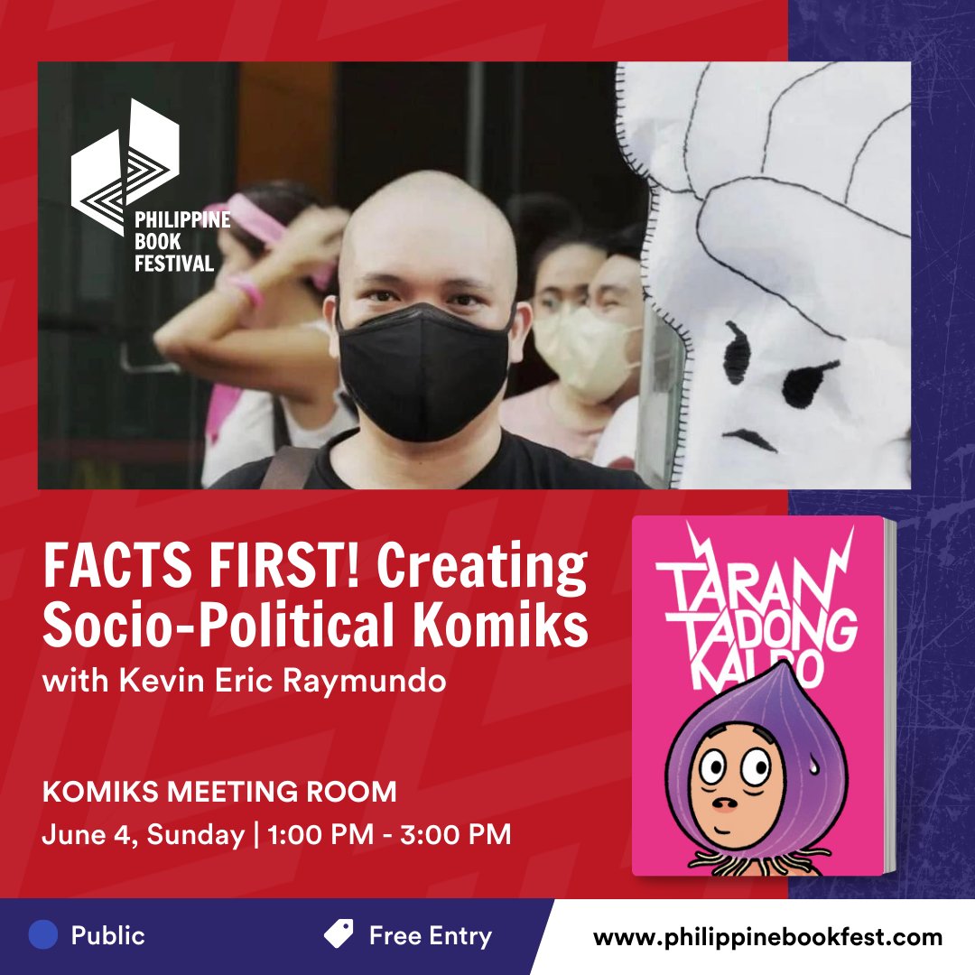 KOMIKET on Twitter: "RT @KomiketPH: We have 3 more seminars and komiks workshops for tomorrow ...