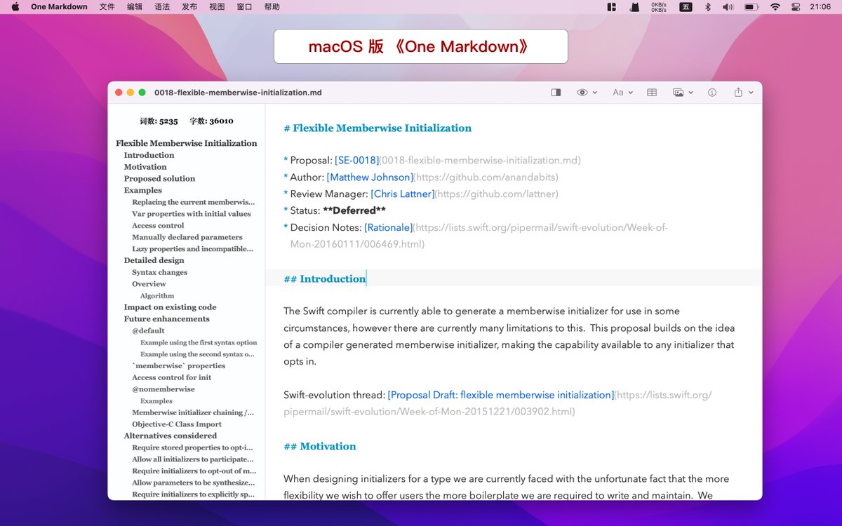 oulvhai on Twitter: "贺 WWDC 😀，促销一下我的 App，时间 6/3~6/10，共 7 天，最低 6 折！ macOS 平台： 《MWeb 标准版》内购： ¥98 ...