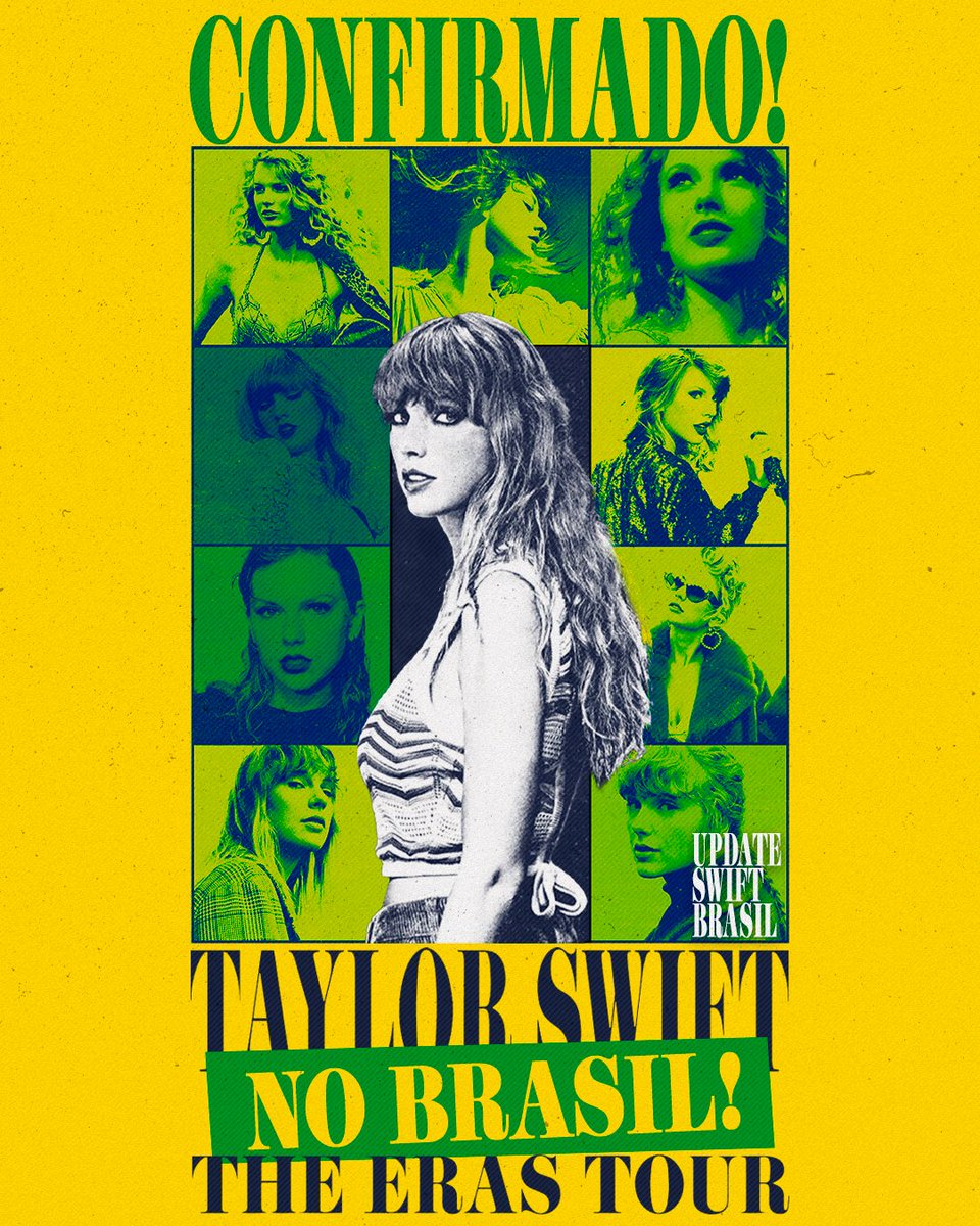 Update Swift Brasil on Twitter: "🚨 AGORA É OFICIAL! Taylor Swift acaba de anunciar as datas da ...