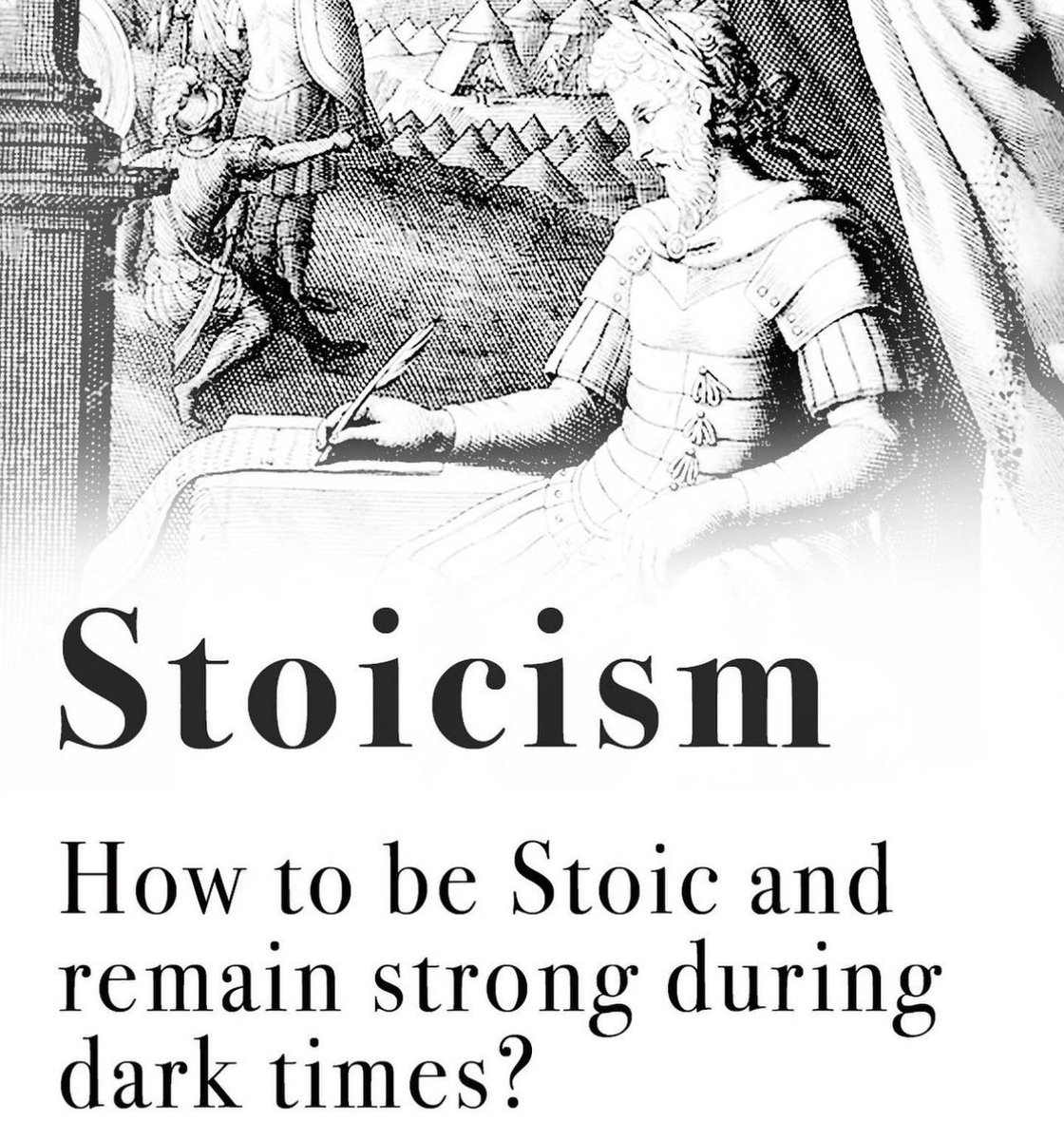 STOICISM - HOW TO BE STOIC AND REMAIN STRING DURING DARK TIMES ...