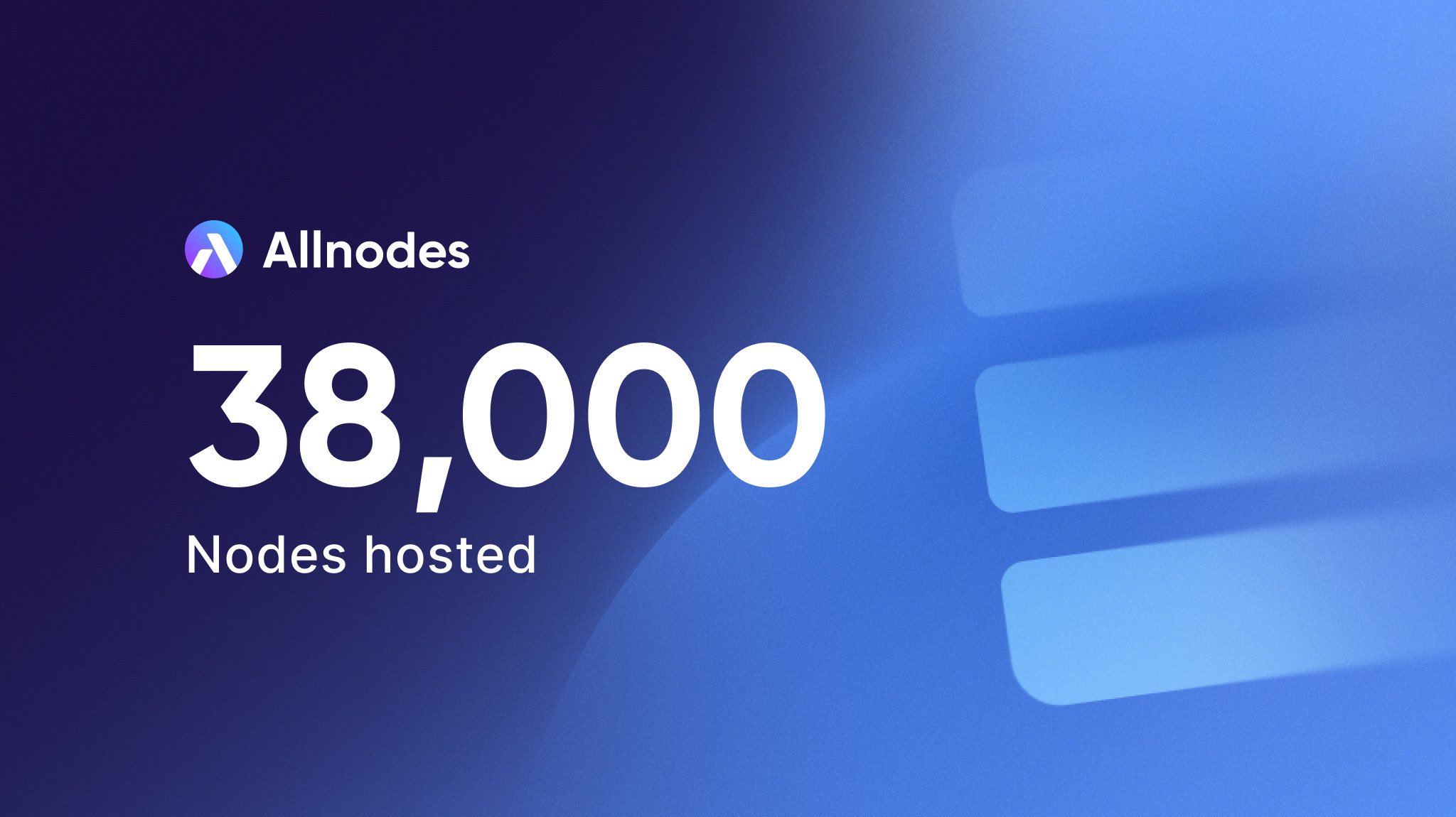 Allnodes on Twitter: "Milestone alert! 🎉 Our #Allnodes platform has just welcomed its 38,000th ...