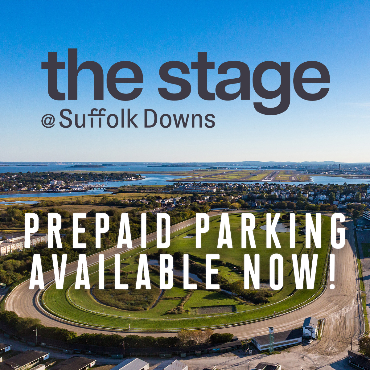 The Stage at Suffolk Downs on Twitter: "We are 2 weeks away from opening day ☀️ Now is the time ...