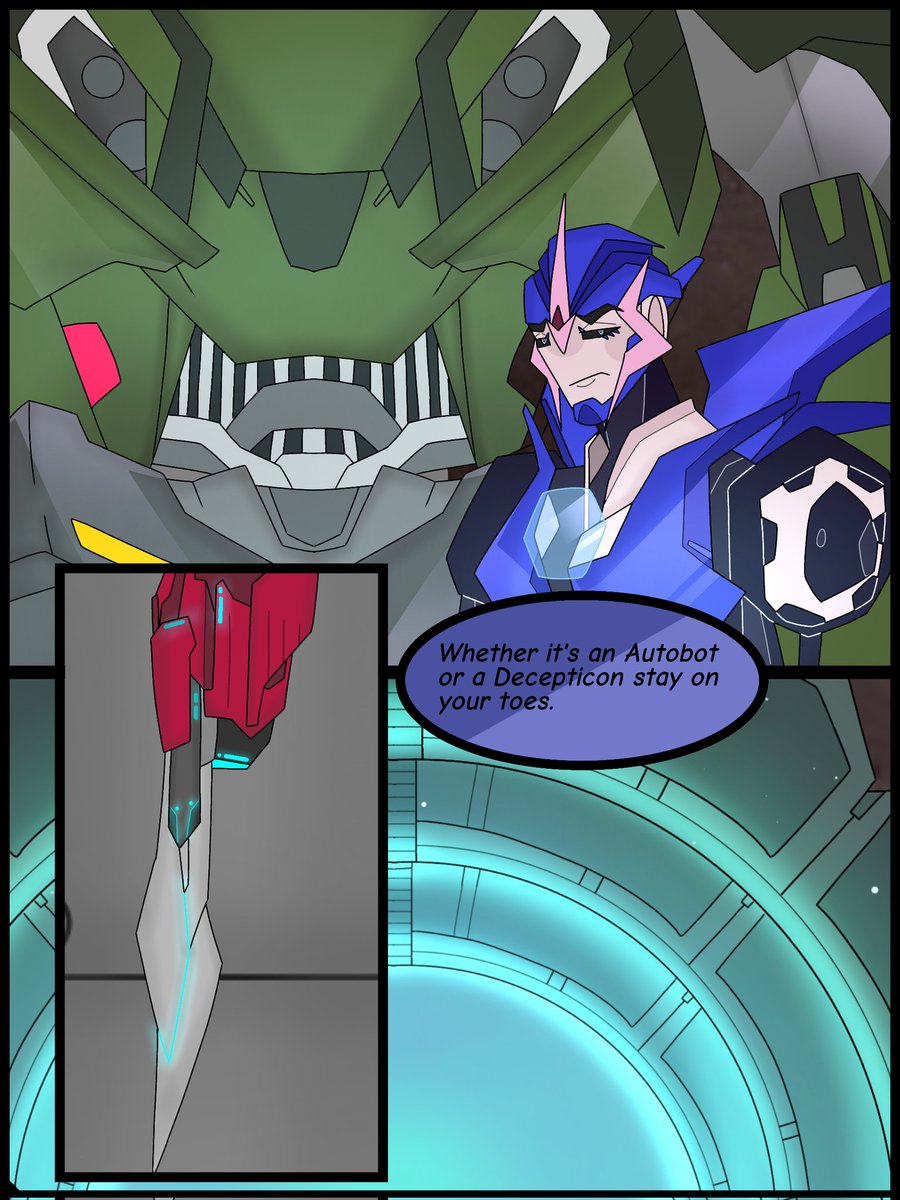 Rider_666__ on Twitter: "Little comics (Cyberwave 💕) pt1 #tfp #transformers #transformersprime # ...