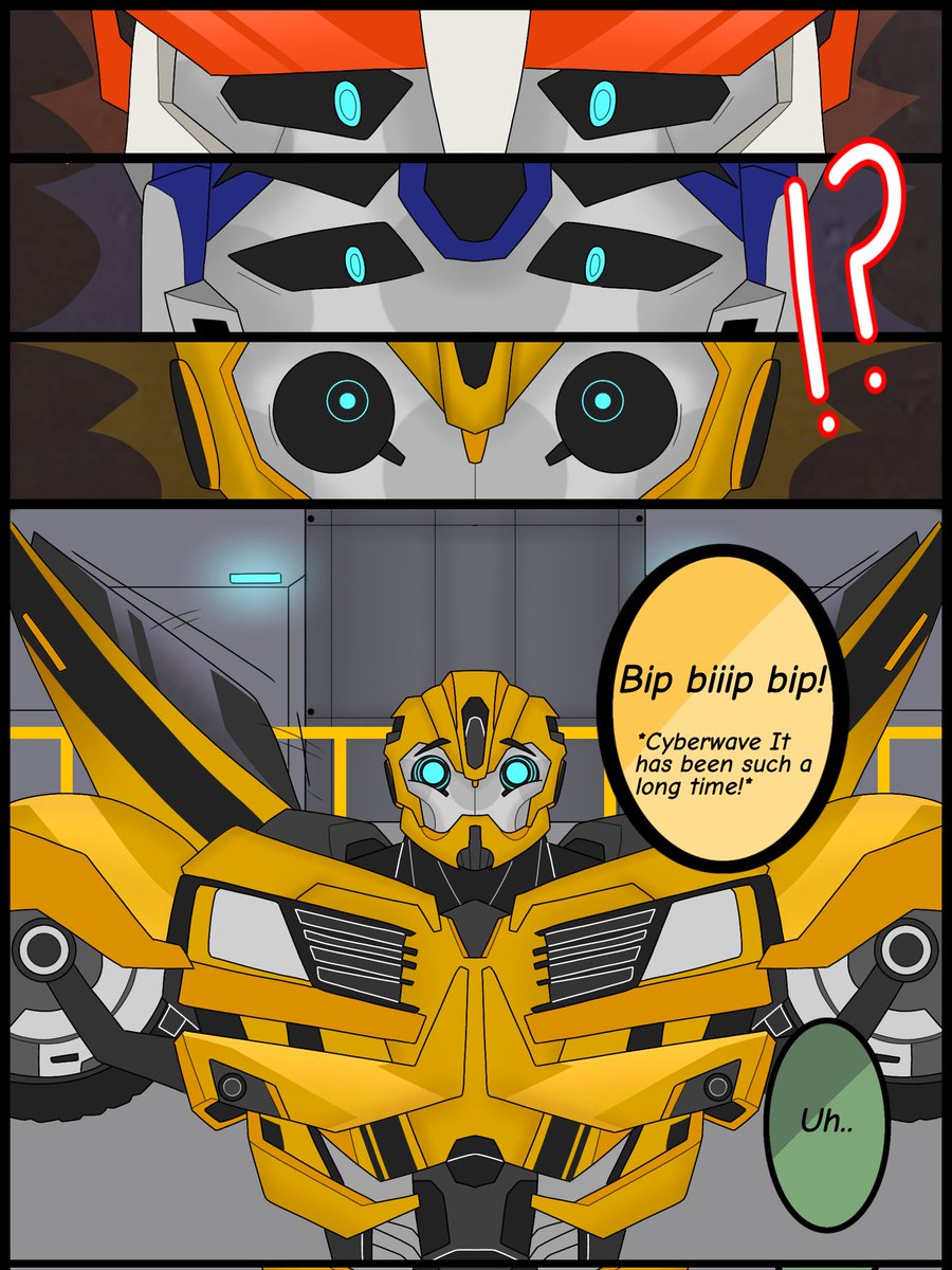 Rider_666__ on Twitter: "Little comics Cyberwave 💕Pt2 #tfp #tfpoc #transformers #optimus #arcee ...