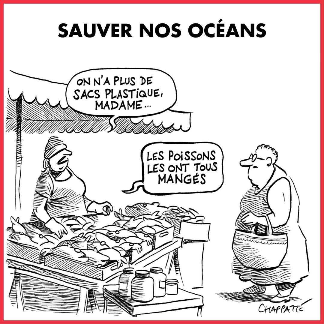 Sauver nos océans : r/editorialcartoons