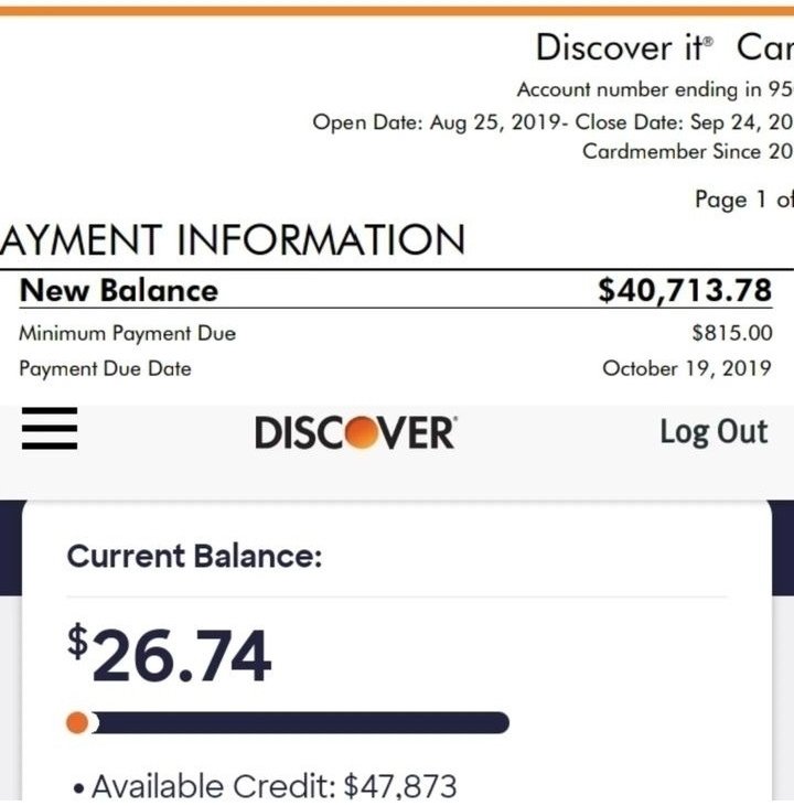 Discover Card Number