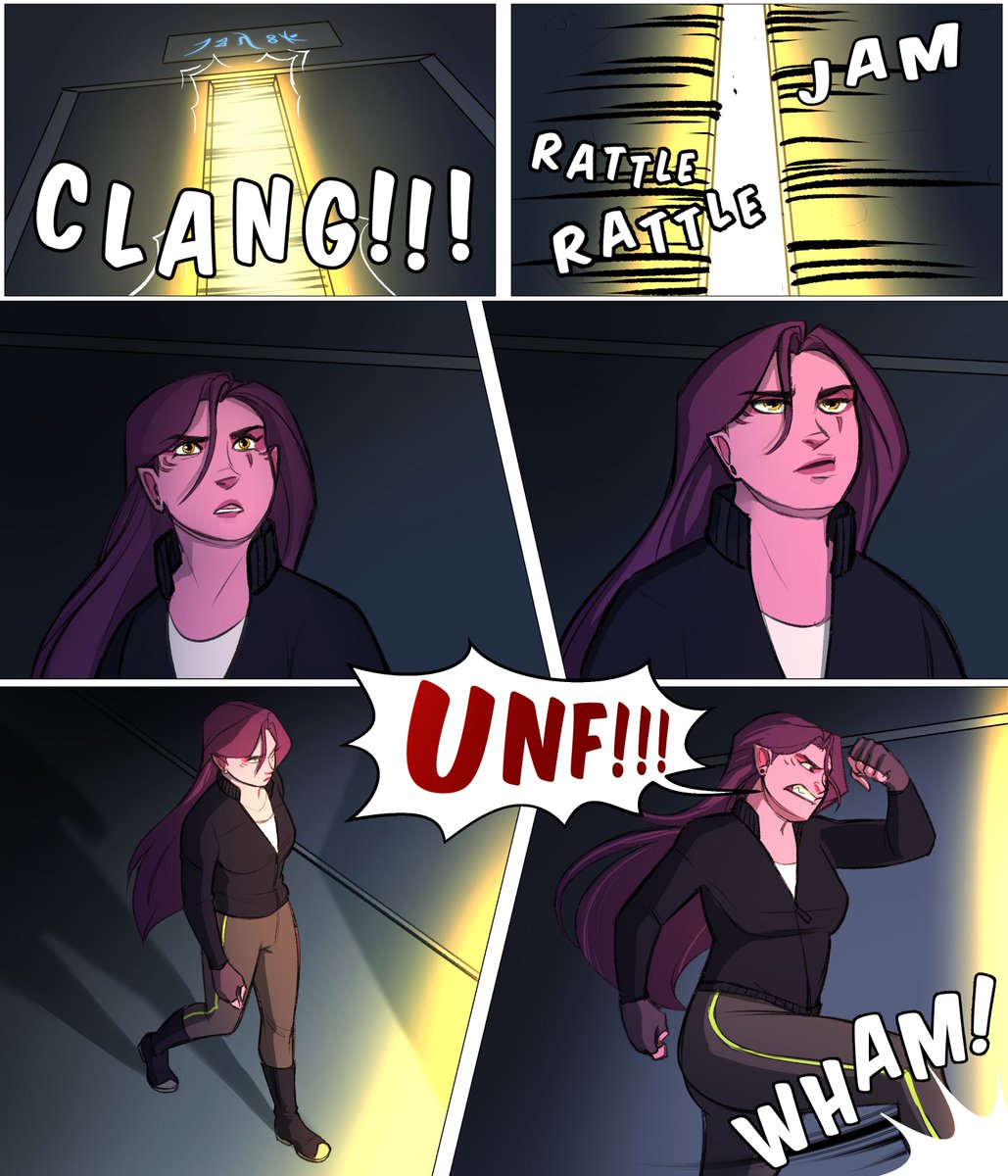 Lexin💜🛸 on Twitter: "Comic thread! 💜 Bet you weren't expecting this. :) #comics"