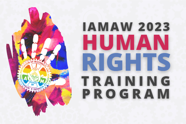 Machinists Union on Twitter: "RT @IAMW3Center: Register now for the Human Rights Program to be ...