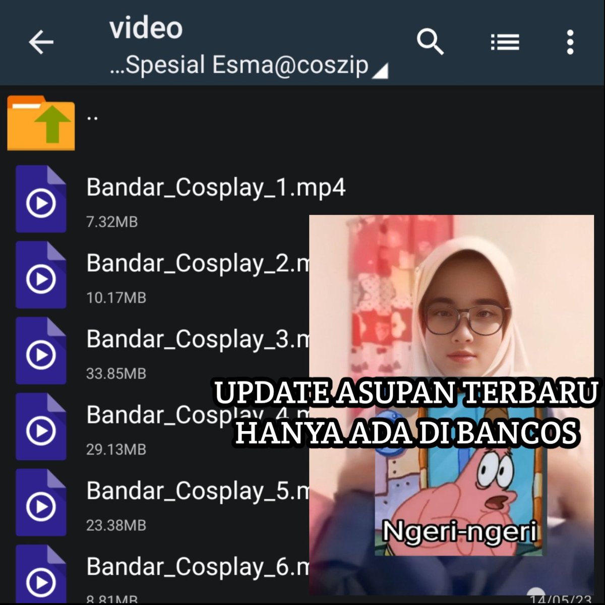 Bandar_Cosplay on Twitter: "Spesial Esma Link download: https://go.paid4link.com/GLbJek ...