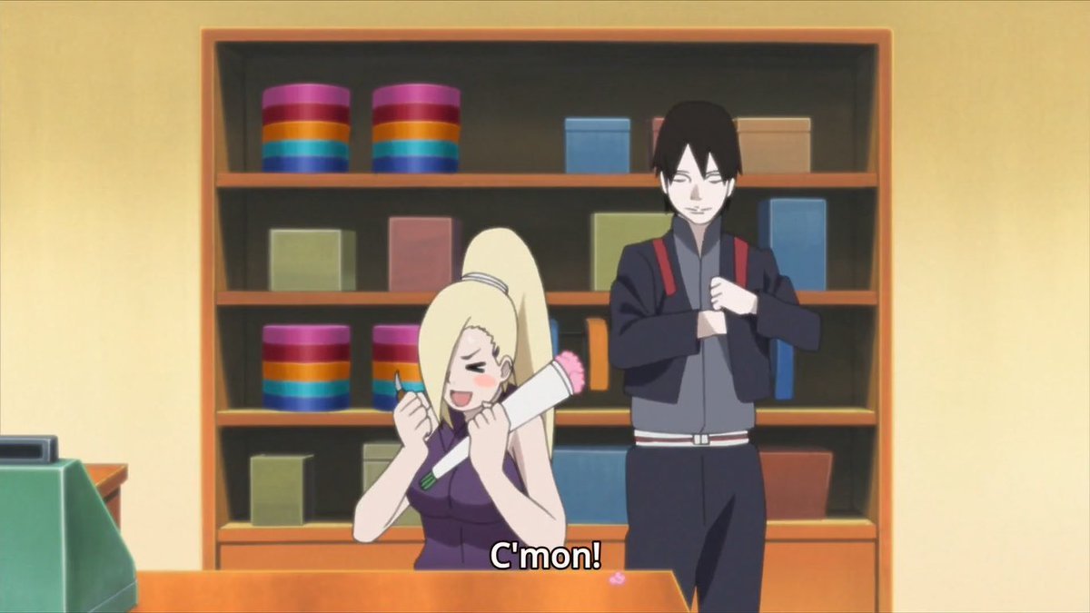 Daily Naruto canon couples on Twitter: "Blushing for their future husband😉😍"